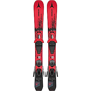 Atomic Maverick Jr + C5 Gw Ski - Kids' Red Metalic, 90cm