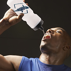 ROMING Bicycle Bulk Water Bottles BPA Free Plastic Bottles，3PCS Squeeze Water Bottle Wide Mouth Lid Water Jug Push/Pull Cap, Sports 24oz Mountain Bike Water Bottles for Bicycles,Fitness,Cycling.