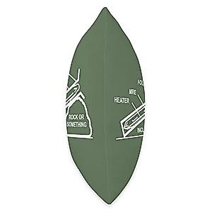 Candis Raechelle Designs Rock or Something, MRE Throw Pillow, 16x16, Multicolor