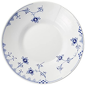 Royal Copenhagen 1017485 Blue Elements Deep Plate Plate, 9.4 inches (24 cm), Wedding Gift