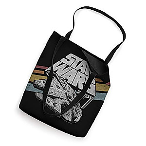 Star Wars 77 Millennium Falcon Retro Tote Bag