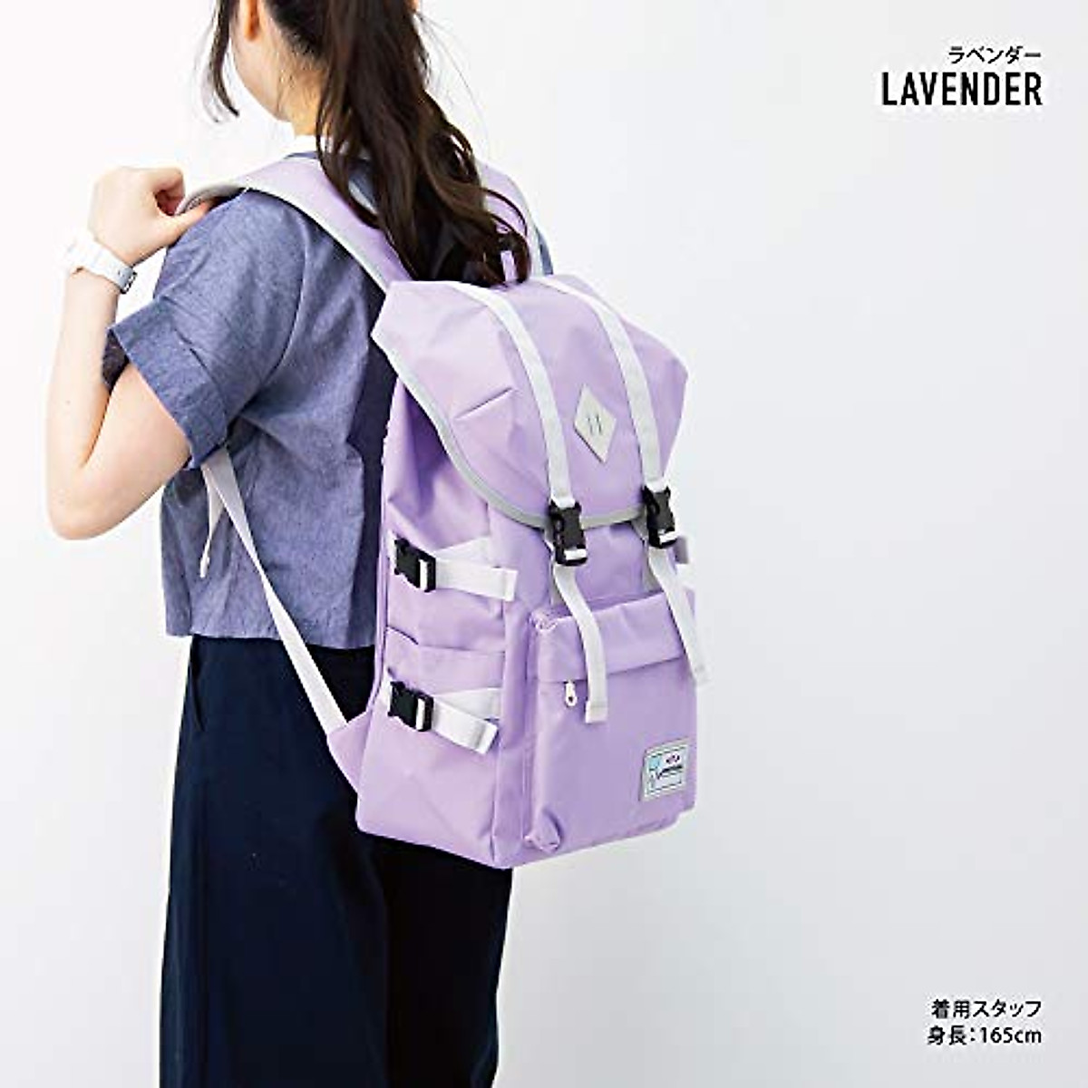 Aventura NM-1526 Women's Nylon Mountain Backpack, Lavender