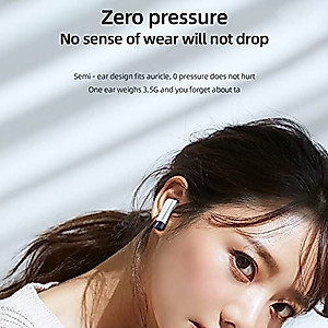 MUMICO TWS-Games Bluetooth Earbuds - P11 Wireless Headphones with Digital Display/Cool Scissors Door/Low Delay/360 ° Stereo Audio/Support Dual Host Connection - Headsets for Game Sports