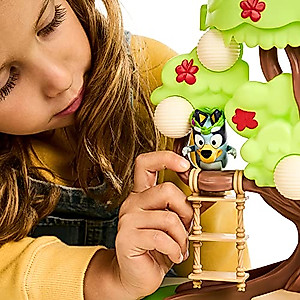 Bluey Tree Playset with Secret Hideaway, Flower Crown and Fairy Figures and Accessories