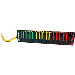 Hohner Inc, USA AB37-RASTA 37 Key Melodica