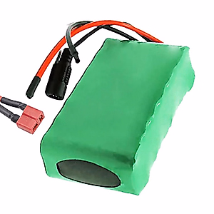 CSTAL 24V 6Ah 7S2P Electric Bike Lithium-Ion Battery Pack, for 50W 100W 150W Bicycle Scooter Motor Conversion Kit, with 29.4V 2A Charger,T