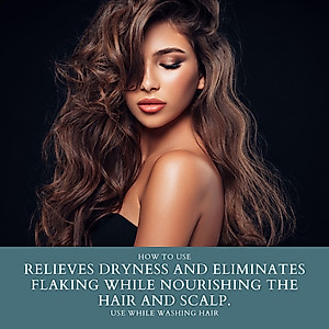 smartSOLUTIONS Problem Hair N' Scalp Shampoo, 8oz | Paraben-Free | Protects Color | Dandruff Fighter