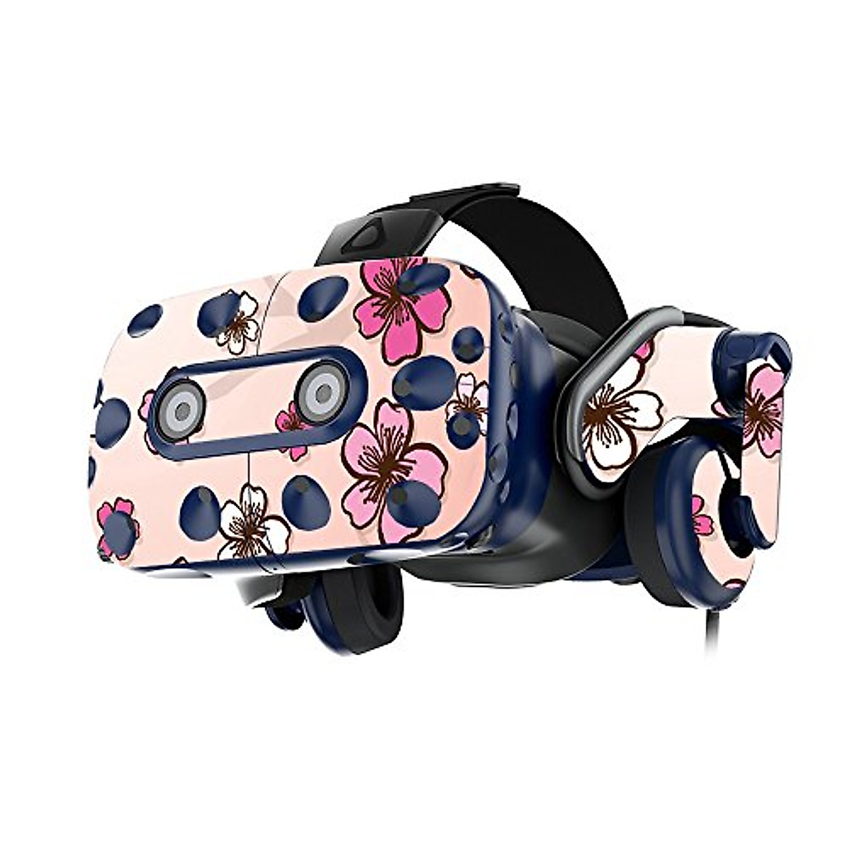 MightySkins Skin Compatible with HTC Vive Pro VR Headset - Cherry Blossom | Protective, Durable, and Unique Vinyl Decal wrap Cover | Easy to Apply, Remove, and Change Styles | Made in The USA