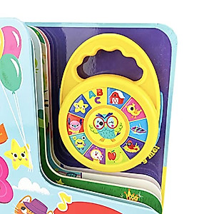 ABC 123 Sing, Read & Play - Children's Deluxe Music Player Toy and Board Book Set, Ages 1-5