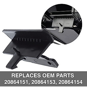 EcoAuto Lid Latch for Center Console Armrest - Fits 07-14 Silverado, Avalanche, Suburban, Sierra, Yukon, Escalade - Replaces OEM Part 20864151, 20864153, 20864154-1 Pack