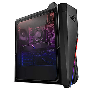 ROG Strix GA15DH Gaming Desktop PC, AMD Ryzen 7 3700X, GeForce GTX 1660 Ti, 16GB DDR4 RAM, 512GB PCIe SSD, Wi-Fi 5, Windows 10 Home, GA15DH-BS762