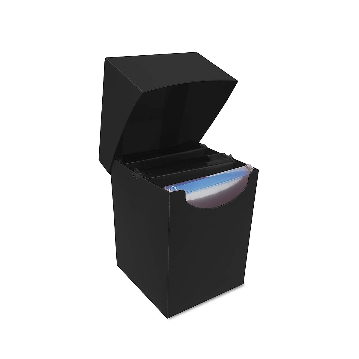 BCW Combo Pack - Inner Sleeves & Elite2 Deck Guards - Black | Fits Standard 2.5"x3.5" Game Cards | Clear Glossy Front, Textured Back | Includes 100 Elite2 Deck Guards & 100 Inner Sleeves