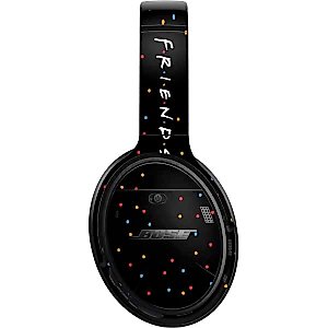 Skinit Decal Audio Skin Compatible with Bose QuietComfort 35 Headphones - Officially Licensed Warner Bros Friends Polka Dots Design