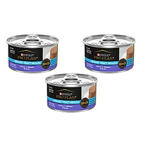 Pro Plan Focus Wet Cat Food Urinary Tract Health (UTH) Variety Pack, 5 Flavors, 3 oz Cans (15 Total Cans) with Healthier Paws Sticker!!!