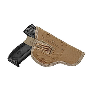 Alaska Guide Creations Pistol Holster One Size Fits Most | Open Carry Pistol Holder | Camo Hunting Harness (Realtree Edge)