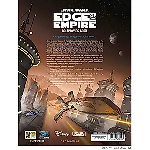 EDGE Studio Star Wars Edge of The Empire No Disintegrations SOURCEBOOK | Roleplaying Game | Strategy Game for Adults and Kids | Ages 10+ | 3-5 Players | Average Playtime 1 Hour | Made