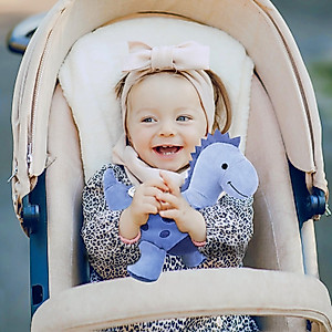 Baby Sleep Soother Pillow Pets Dream Lites Dinosaur Projector Plush Toys for Boys Girls Baby Sound Machine Stuffed Animal Machine Pillow Ceiling Toys for Toddler