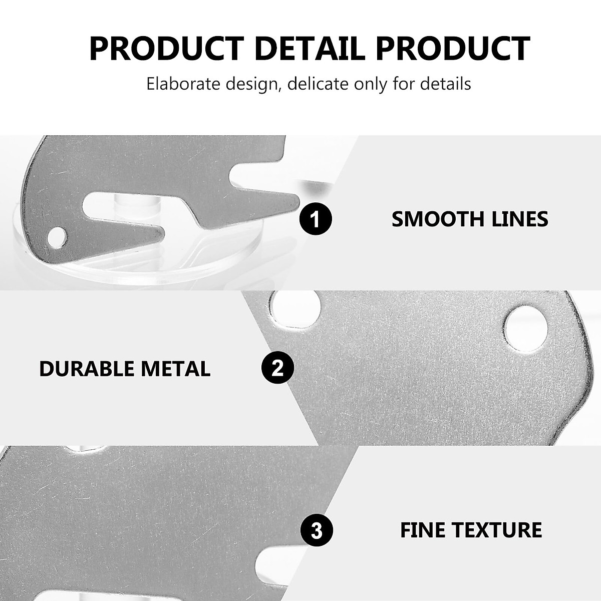 Homoyoyo 2pcs Furniture Connector Bedside Rail Bracket Tool Stand Metal Stand Headboard Brackets for Metal Bed Frame Accessories for Frames Bed Rail Connector Iron Hanging Board Wooden Bed