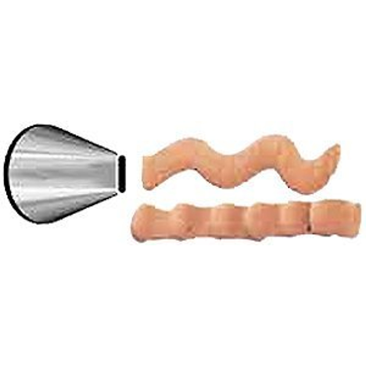 Ateco # 44 - Ribbon Pastry Tip - Stainless Steel