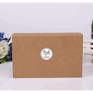 Thank You for Supporting My Small Business Stickers -2" Round Thank You Stickers Roll Labels|Used for Business, Kraft Makers,Online Sellers,Boutiques, Small Shops (White) (2inch)