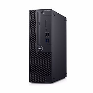 Dell OptiPlex 3060 SFF Desktop Computer with Intel Core i5-8500 3 GHz Hexa-Core, 8GB RAM, 500GB HDD (62H0G)