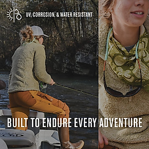 Chums Switchback Eyewear Retainer - Lightweight Silicone Sunglasses Strap (Black/Smoke)