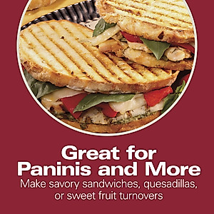 Hamilton Beach Breakfast Sandwich Maker with Panini Press Sandwich Maker