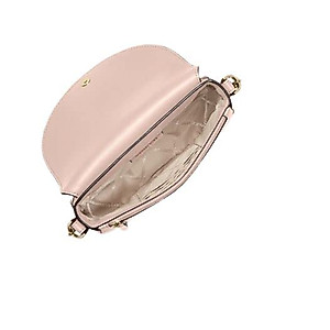 Michael Kors Jet Set Charm Saffiano Leather Crossbody Bag (soft pink)