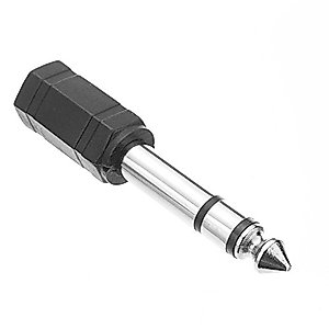 QUALCONNECT 1/4 inch Stereo Male to 3.5mm Stereo Female Adapter