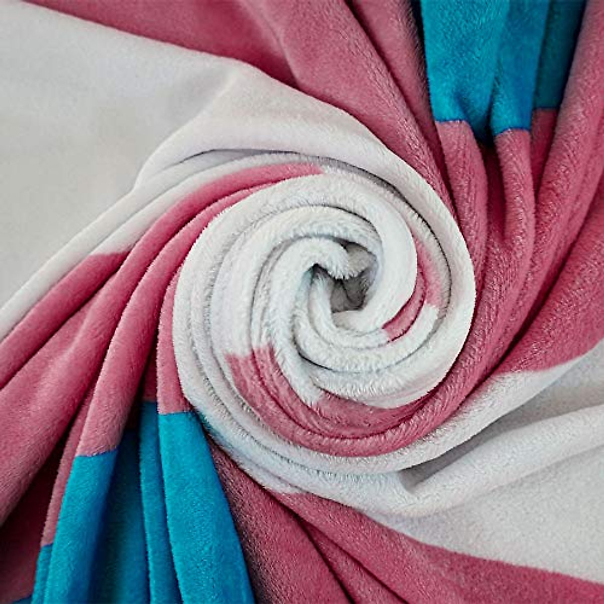 Transgender Pride Super Plush Blanket - 50x60 Soft Throw Blanket - Perfect for Cuddle Season!