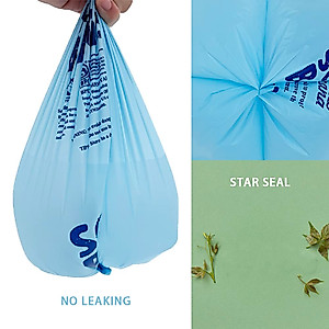 Ecopana 3 Gallon Compostable Bags(100 counts), 11.35 Liter, Extra Thick 0.71Mil, Samll Kitchen Food Waste Bags, 100% Compostable, Certified US BPI ASTM D6400, HOME Compost & AS5810