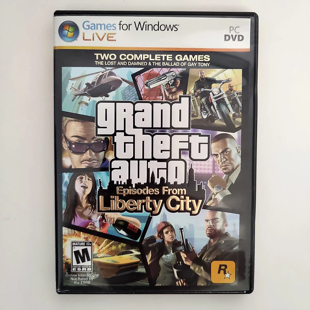 Pccd grand theft auto the complete edition (iv + episodes from liberty city) (eu)
