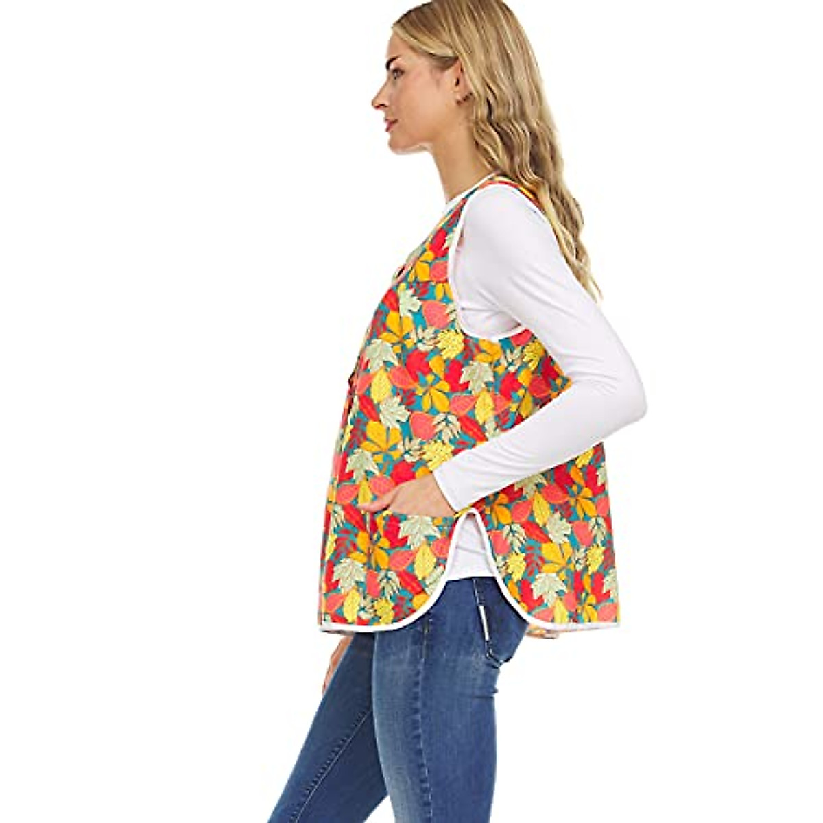 Ezi Women's Cotton-Polyester Cobbler Apron with Pockets