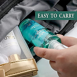 Vital Luxury Body Mist Set, Travel Size Spray Bottle, Long Lasting Perfume Gift Sets, Fragrance Mist for Men & Women, Cool White Musk, Pack Of 2, 3 Fl Oz Each