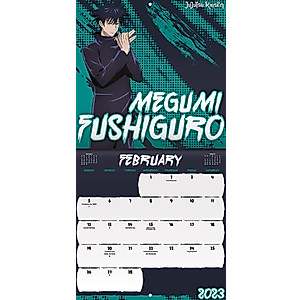 2023 Jujutsu Kaisen Wall Calendar