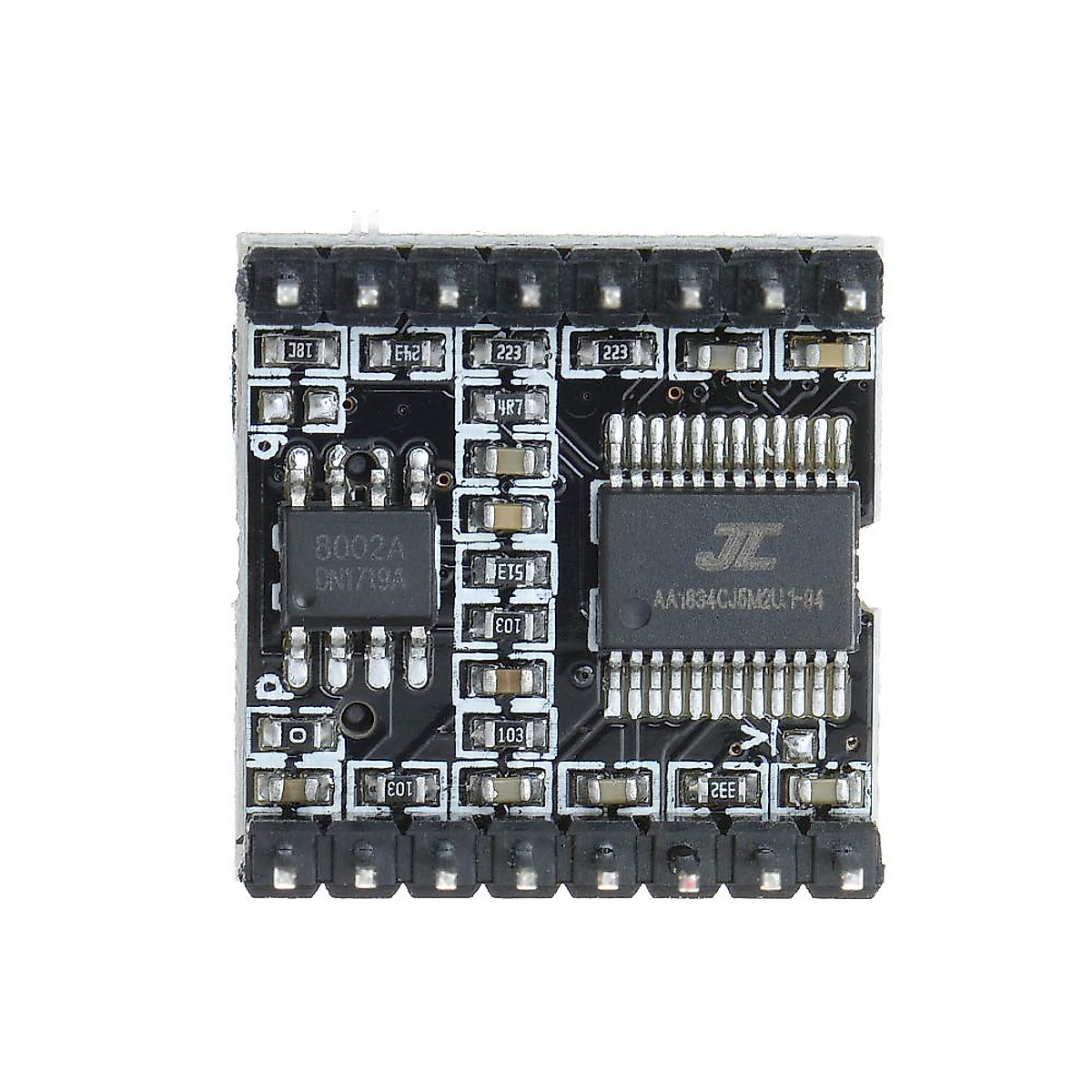 Anmbest 5PCS YX5200 DFPlayer Mini MP3 Player Module MP3 Voice Decode Board Supporting TF Card U-Disk IO/Serial Port/AD for Arduino