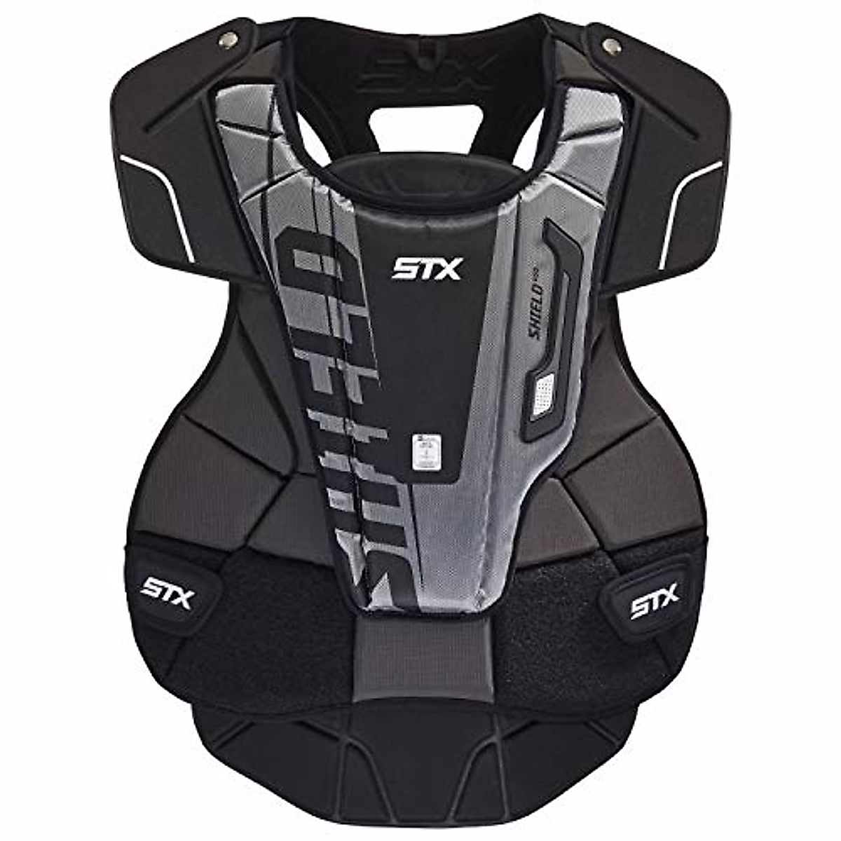 STX Lacrosse Shield 400 Chest Protector, Large , Black