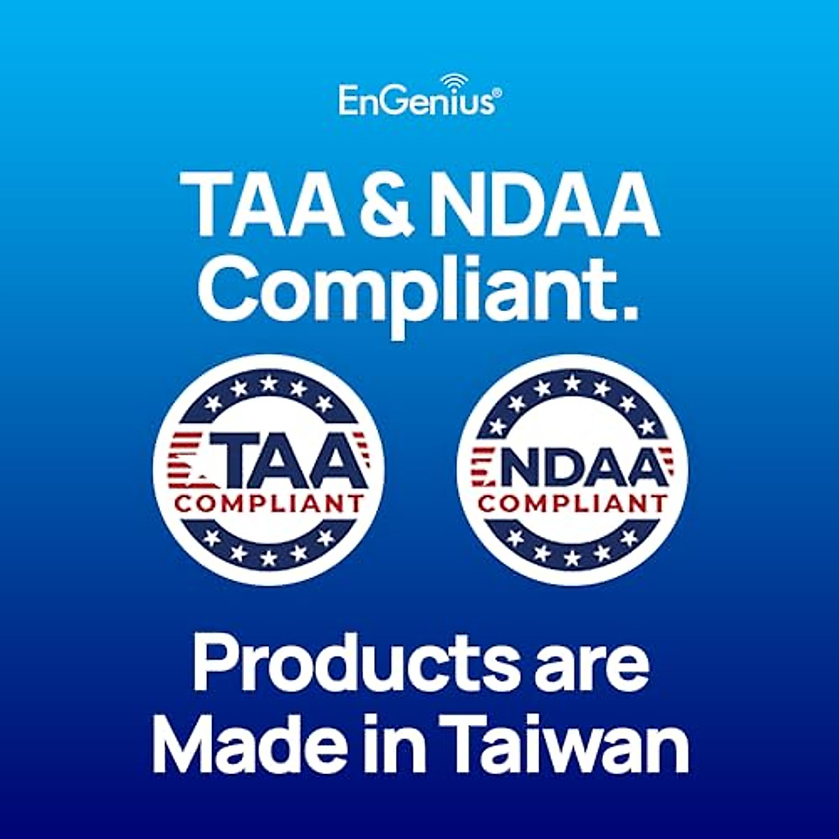 EnGenius Outdoor 5GHz 867mbps WiFi 5 CPE/Client Bridge, 27dBm Transmit Power, 16 dBi High-Gain Antenna Extend Network up to 5 Miles, PTP/PTMP, IP55 housing, TAA& NDAA Compliant, 2-Pack [ENH500v3 KIT]