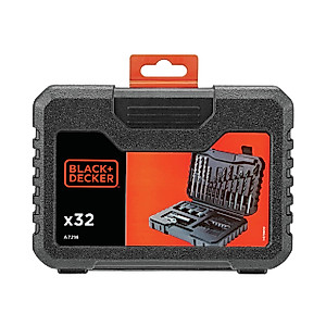 BLACK+DECKER Drilling and Screwdriver Bit Set - 32 Piece