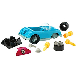 Battat Take-A-Part Toy Vehicles Roadster Sky Blue