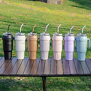 APENXIAOY Large capacity 1400ml portable ice cup with handle Portable water bottle