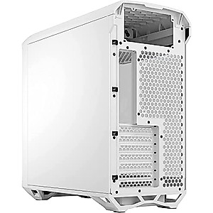 Fractal Design Torrent Compact White TG Clear - Tower - White - Tempered Glass, Steel - 4 x Bay - 2 x 7.09 x Fan(s) Installed - 0 - ATX, EATX, Micro ATX, Mini ITX, SSI CEB Motherboard Supported