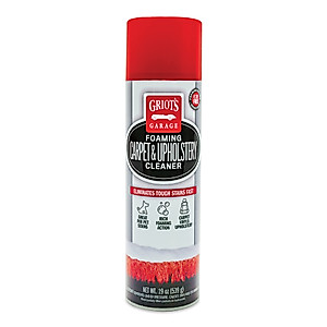 Griot's Garage 11298 Foaming Carpet & Upholstery Cleaner 19oz