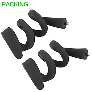 2 Pack Flexible Twist Mount for Arlo Pro 2, Arlo Ultra, Arlo Pro,Arlo Baby, Arlo Pro 3, Arlo Go,Arlo Wall Mount Bracket,Attach Your Arlo Camera Wherever You Like Without Any Tools - Black