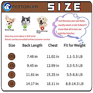 Dog Sweaters for Small Dogs Girl Dog Dress Sweater Winter Puppy Clothes Cold Weather Dog Coat Fleece Warm Pet Outfit Skirt for Chihuahua Yorkie Teacup Plaid Cat Apparel (XX-Small, Brown)