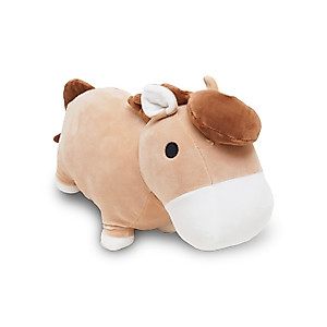 Avocatt Brown Horse Stuffed Plush - 10 Inches Stuffed Pony Plushie - Plushy and Squishy Toy Stuffed Animal - Cute Toy Gift for Boys and Girls