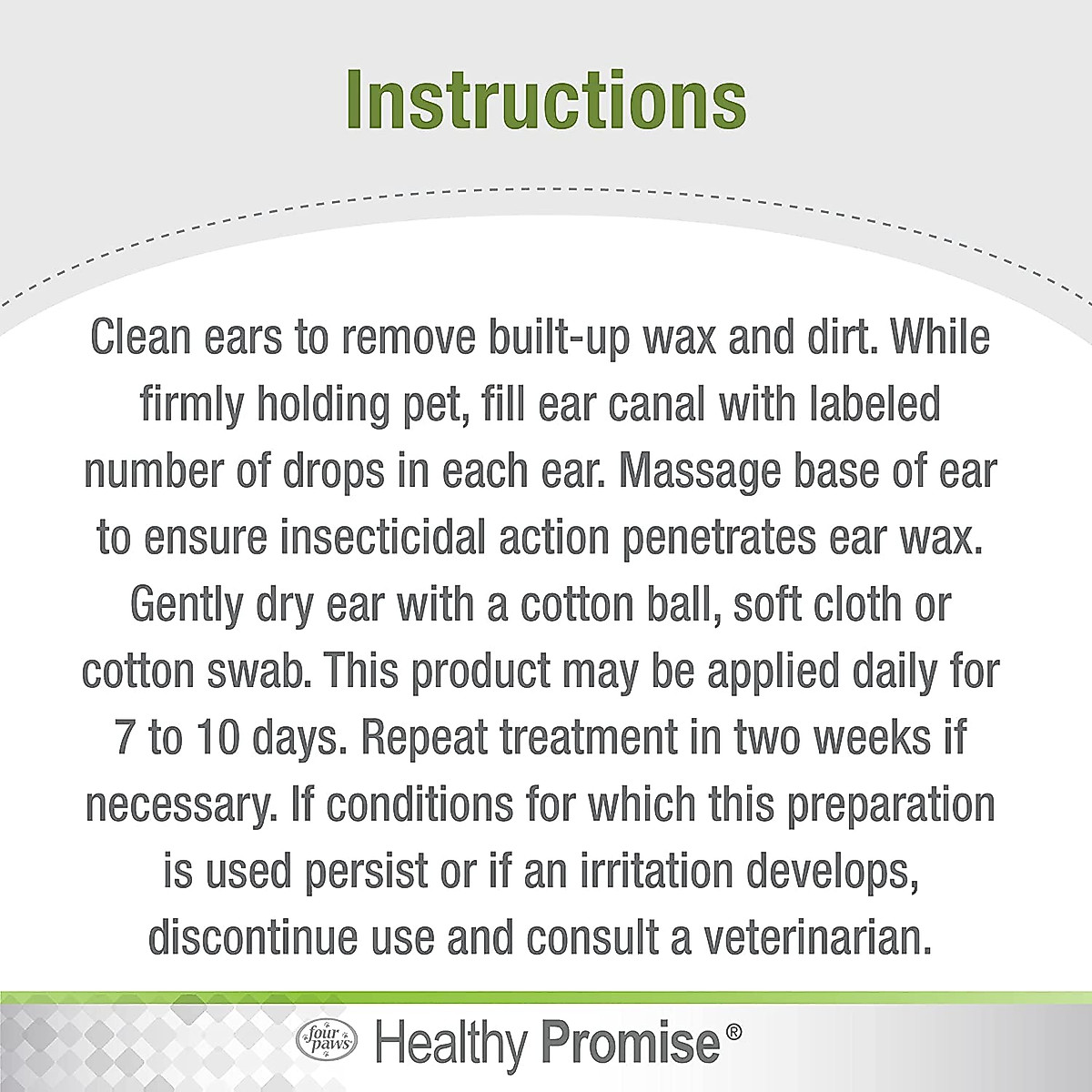 Four Paws 3 Pack of Aloe Ear Mite Treatment for Cats, 0.75 Fluid Ounces Each, Kills on Contact