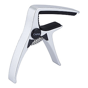 Professional Ukulele Capo, Mini Size 4 String Guitar Capo, (SILVER)