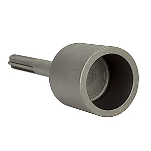 Sabre Tools SDS Max Shank T Post Driver Attachment – Made for Driving T Posts with Rotary Hamer Drill, 2 Inch Diameter Head, SDS Max Post Driver, Fence Post Pounder and Metal Fence Post Driver