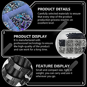 Beaupretty 1 Set Computer Screw Combination Screw Assortment Kit Computer Case Screws Kits Screws for Assembling Computer Screws Kit Computer Installation Kit Chassis Stainless Steel Bolt